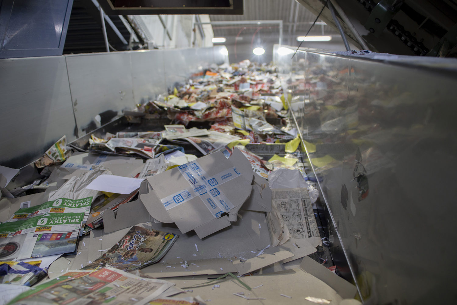 Production of Climatizer Plus blown insulation – it starts with the ...