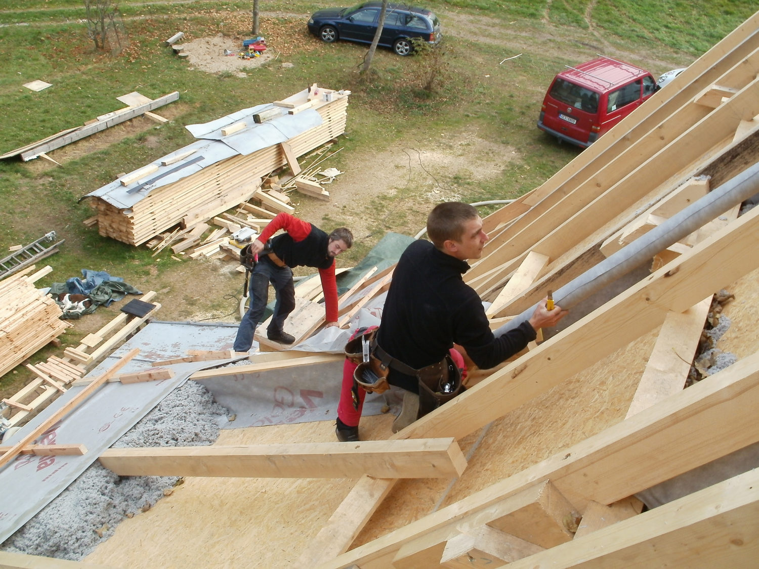 Professional turnkey application - healthy blown insulation ...